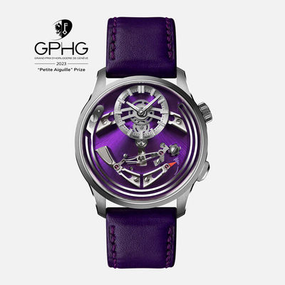 Christopher Ward 自鸣表自制机芯钛合金瑞士自动机械男士手腕表