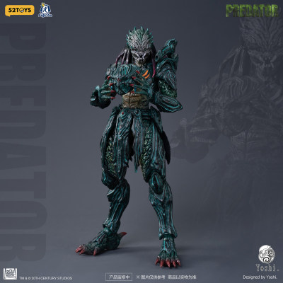 52TOYS猛兽匣闪电奇舞 1/2yoshi铁血战士可动人偶手办带特典摆件