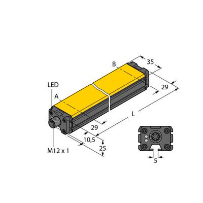议价Turck 图尔克 LI1000P0-Q25LM0-ELIUPN8X3-H1151测量传器