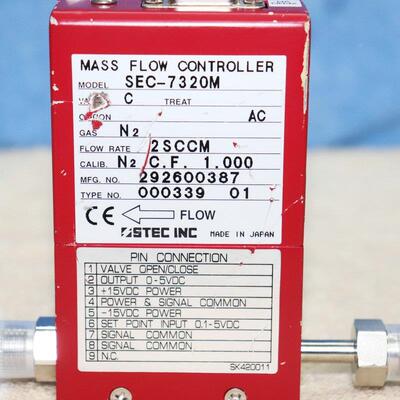 议价A025HORIBA STEC SEC-7320M N2 2 SCCM 流量计机