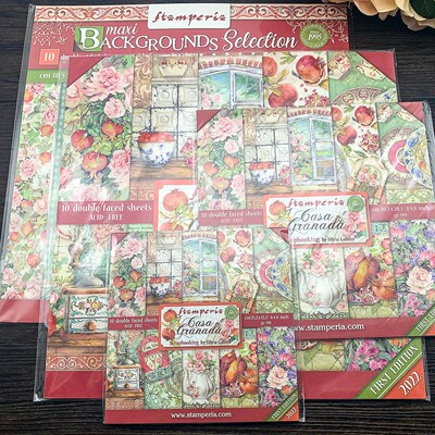 西班牙风情纸本Stamperia