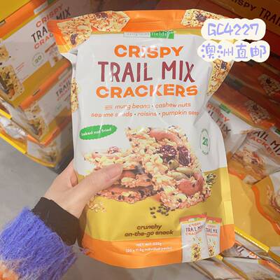 热带田园TrailMix坚果脆饼干