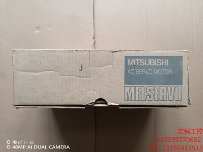（宏强工控）三菱电机 HC-MFS73-S22实物图，成色漂亮，功能完好
