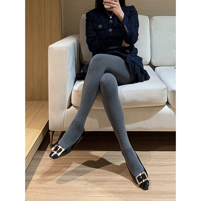 800D澳棉加绒高织防风连裤袜