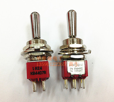 双边复位大头钮子开关