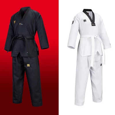 MOOTO跆拳道教练服全黑