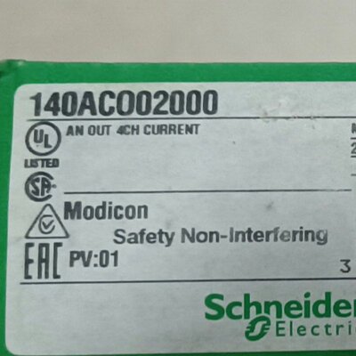 议价模拟量输模块140ACO02000140ACO13000140ACO02000C