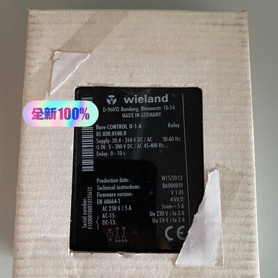 议价Wieland安全继电器controlu-1-a81.0CONTROLU-1-A81.0