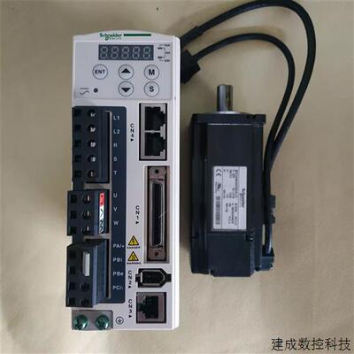 议价拆机施耐德400瓦套装LXM23AU04M3X BCH0602032A1C支持CANopen