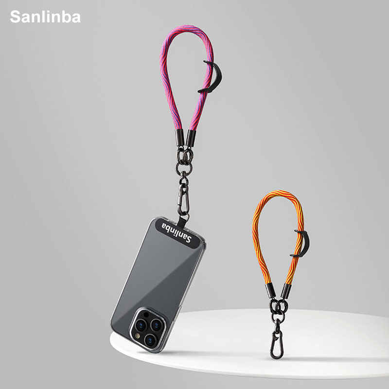 Sanlinba原创手机挂绳手绳多功能新款小众设计相机腕带情侣短绳