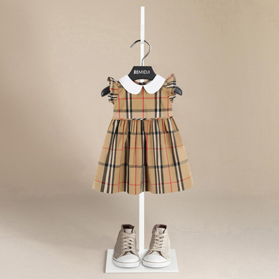 2025夏女童纯棉短袖公主裙