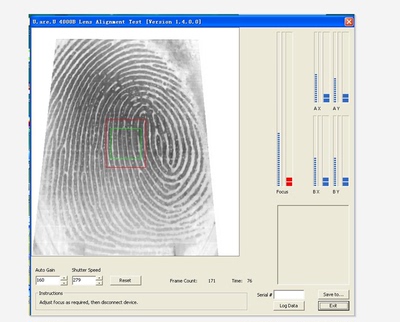 URU4000B指纹仪U.are.U4000中控指纹仪亚略特镜片更换和调试软件