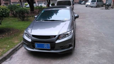 现货HK TOPMIX正品 9代思域大包围12-14思域改装 尾翼后玻璃顶翼