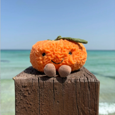 国内现货秒！03.22 jellycat Amuseables Clementine可爱的小橘子