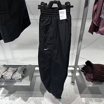 NIKE耐克女裤长裤2026春新款宽松直筒梭织休闲运动裤IF0221-010