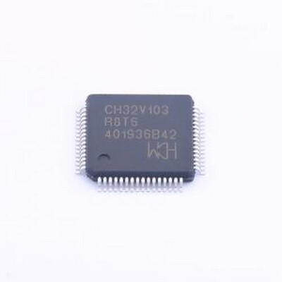 CH32V103R8T6 单片机(MCU/MPU/SOC) CH32V103R8T6 LQFP-64M(10x10