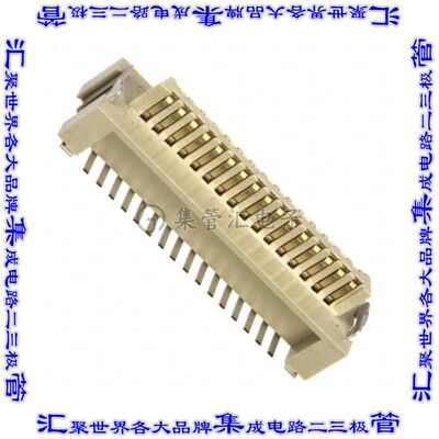 91910-21531LF 板对板连接器31POS接头中央触点带2排1mm表贴SMD镀