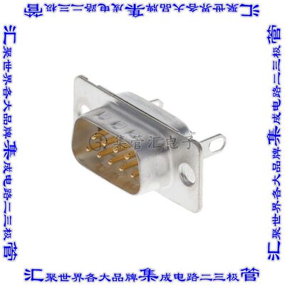 DE09P065HTXLF 连接器9POS插头公引脚2排D-Sub自由悬挂