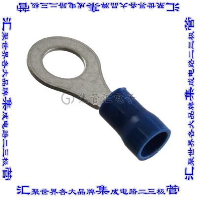 1377173-7 环形连接器端子圆形1/4接线柱14-16AWG压接