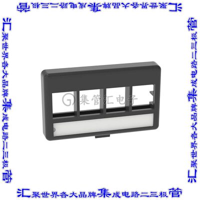 NK4MFLBL 接插件连接器NETKEY FURNITURE FACEPLATE LBL