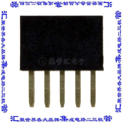 LPPB052CFFN-RC 针座连接器10POS插座2排1.27mm母形插口通孔直针