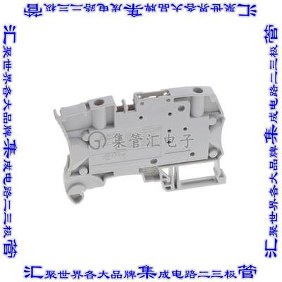 1SNK506314R0000 端子块连接器2POS断连6.0mm灰色10-24AWG