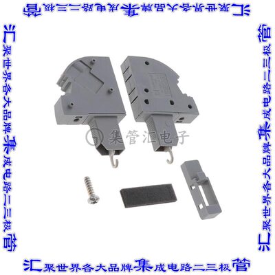 3059744 接插件连接器TERM BLK PUSH IN CLMP 1POS GRAY