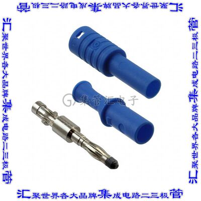 CT2989-S-6 接插件连接器CONN BANANA PLUG SOLDER BLUE