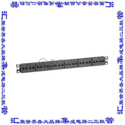 CP245E88BLY 接插件连接器COUPLER PATCH PANEL, CAT 5E, FLA