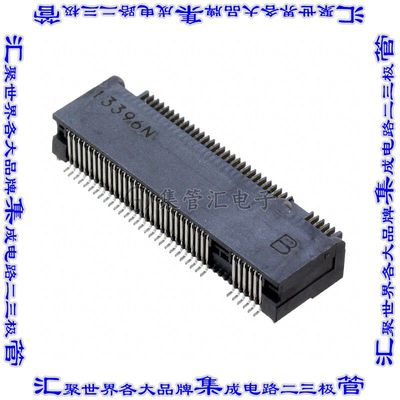 2199230-3 卡边缘连接器67POS母头2排0.5mm黑色镀金