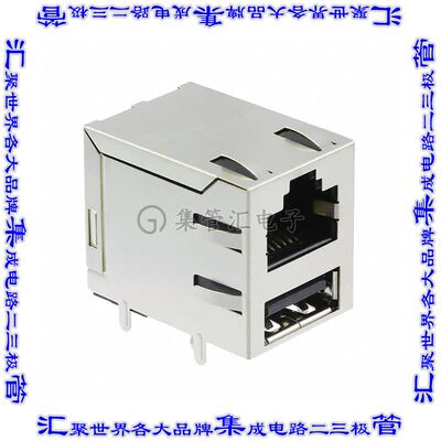 5-1775855-1 接插件连接器CONN MOD JACK 8P8C R/A SHIELDED