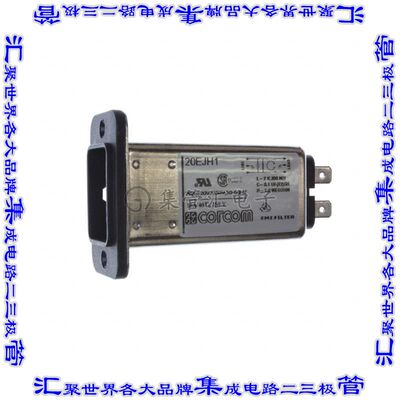 6609009-4 电源接入连接器3POS插座公型片状插脚IEC320-C20面板安