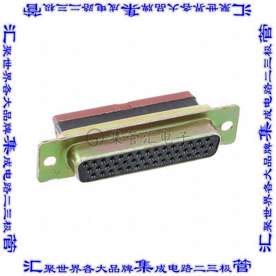1-2221760-3 接插件连接器CONN D-SUB HD HOUSING RCPT 44POS