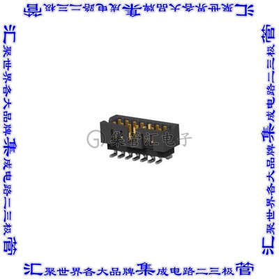 1-2842244-6 针座连接器16POS接头2排2mm公形插针表贴SMD镀金