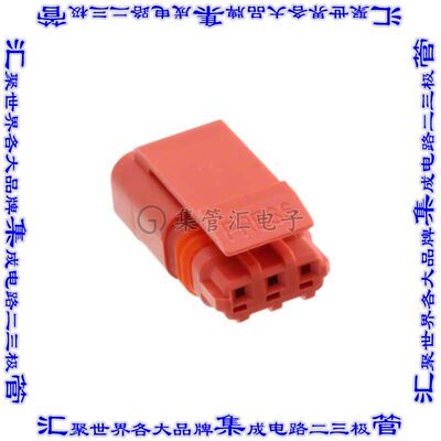 3-2834074-3 接插件连接器3P PLUG, MINIATURE WATERPROOF CO