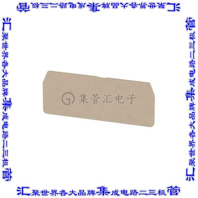 1608770000 连接器配件 端板,导轨型