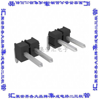 9-103323-0-09 针座连接器9POS分离式2.54mm公形插针通孔直角锡