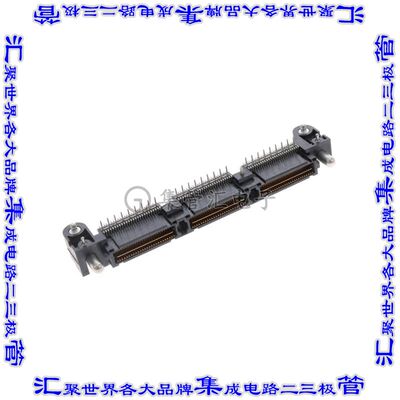 QMS-078-02-SL-D-RA-MG 板对板连接器156POS接头外罩触点2排0.64m