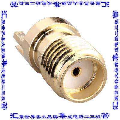 CONSMA023.031-G 同轴连接器SMA插孔母形插口焊接50欧姆板边缘