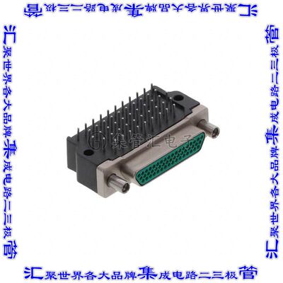 DCCM51PCBRPN 连接器51POS插头公引脚3排D-TYPE型通孔直角