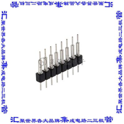 342-40-108-00-592000 连接器8POS针座间隔柱2.54mm通孔锡