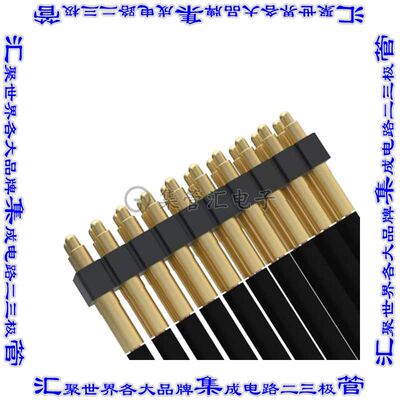 889-22-020-70-501010 弹簧式连接器20POS活塞型2排2.54mm通孔镀