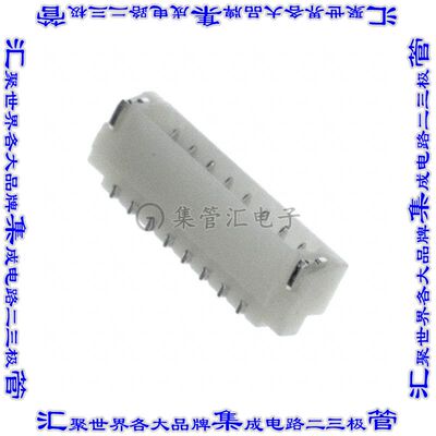 SM08B-SURS-TF 针座连接器8POS接头0.8mm外罩触点表贴SMD锡