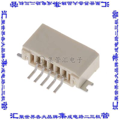 F519-1A7A1-11005-E200 连接器5POS FFC/FPC 1mm触点底部表面贴装