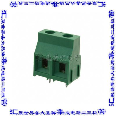 796690-6 线对板连接器6POS接线端子5mm通孔35角度带板