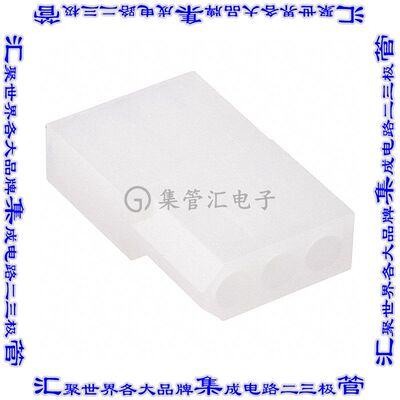 770333-1 矩形连接器外壳3POS插座3.68mm天然色自由悬挂