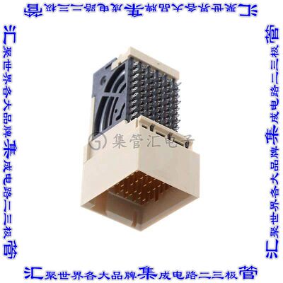 10124149-102LF 背板连接器54POS接头公引脚9排1.4mm板边缘通孔直