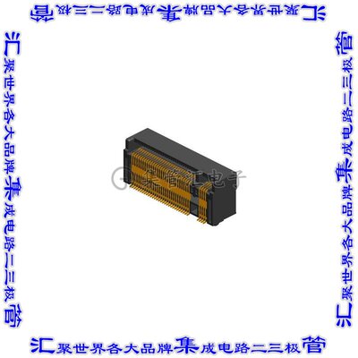 51748-0750C-012 卡边缘连接器67POS母头2排0.5mm黑色镀金