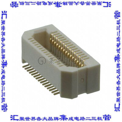 AXK5S30247YA 板对板连接器30POS插口中央触点带2排0.5mm表贴SMD