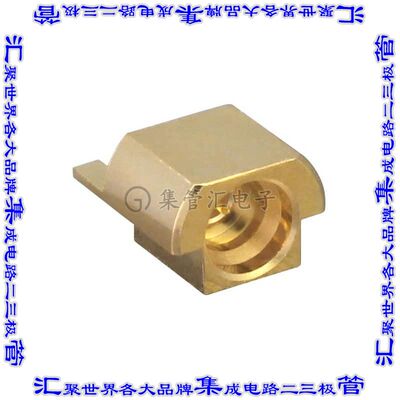 CONSMP024-G 同轴连接器SMP插头公引脚焊接50欧姆板边缘